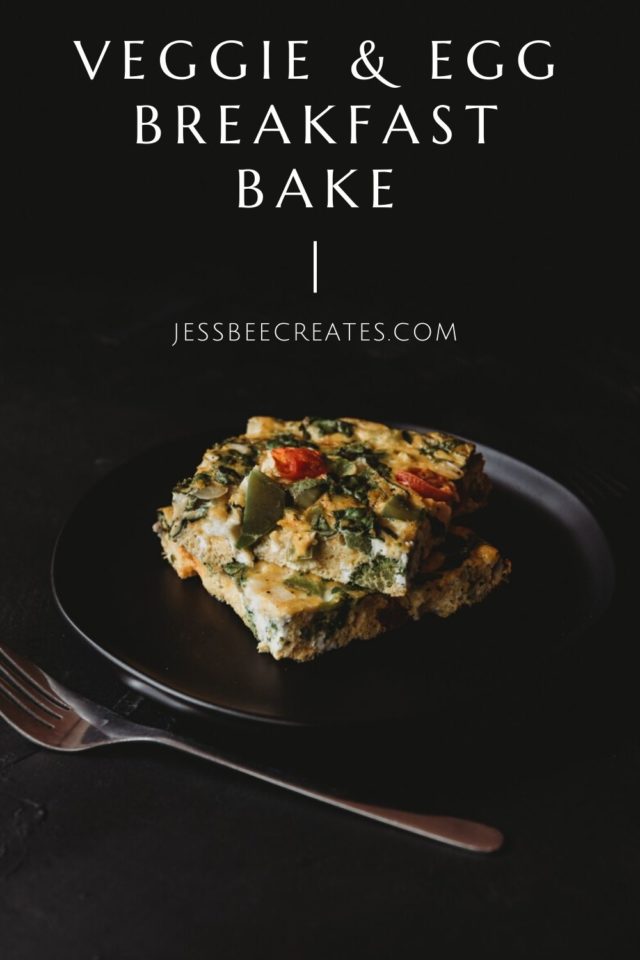 Veggie & Egg Breakfast Bake – JessBeeCreates.com